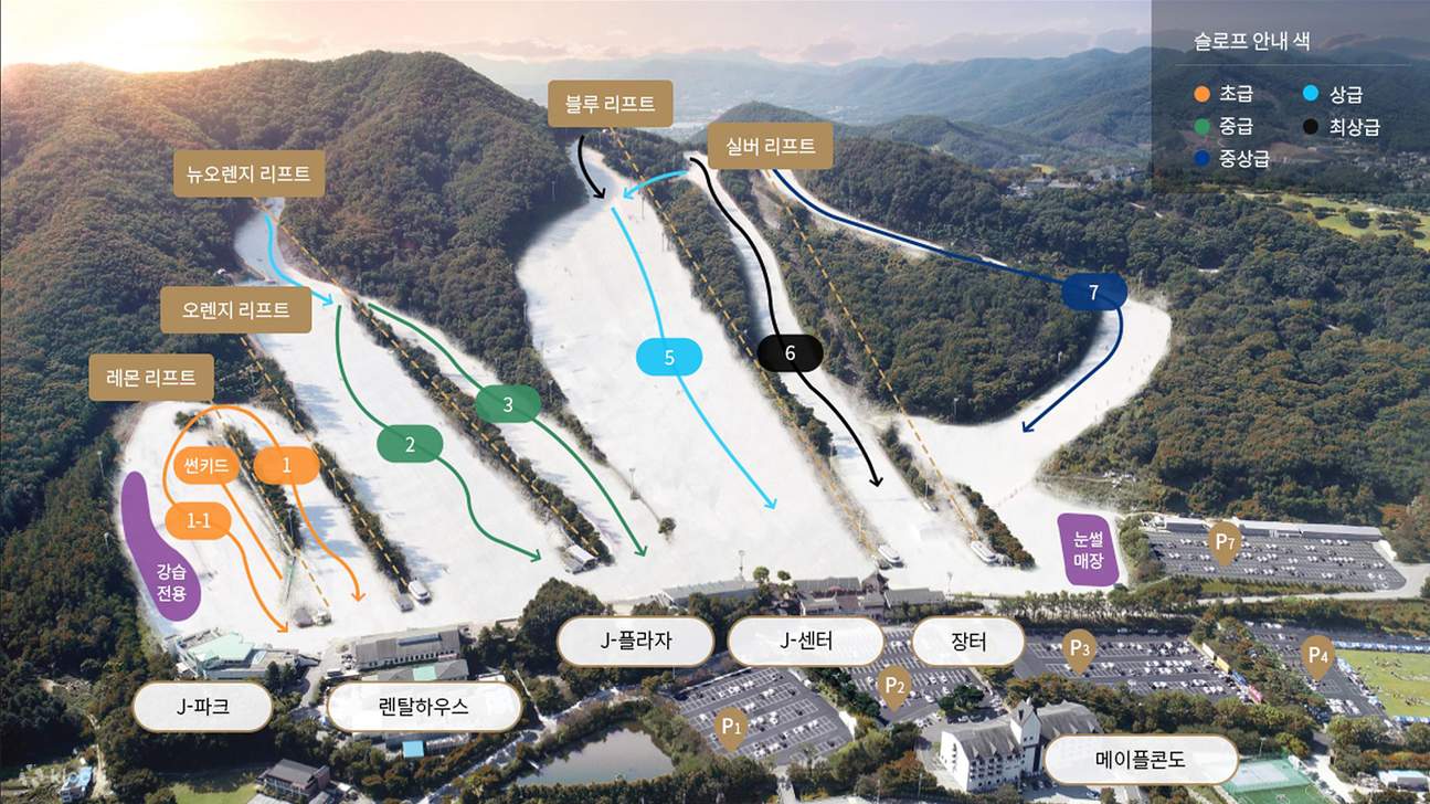 Jisan Forest Resort Ski x Snowboard Day Tour - Klook