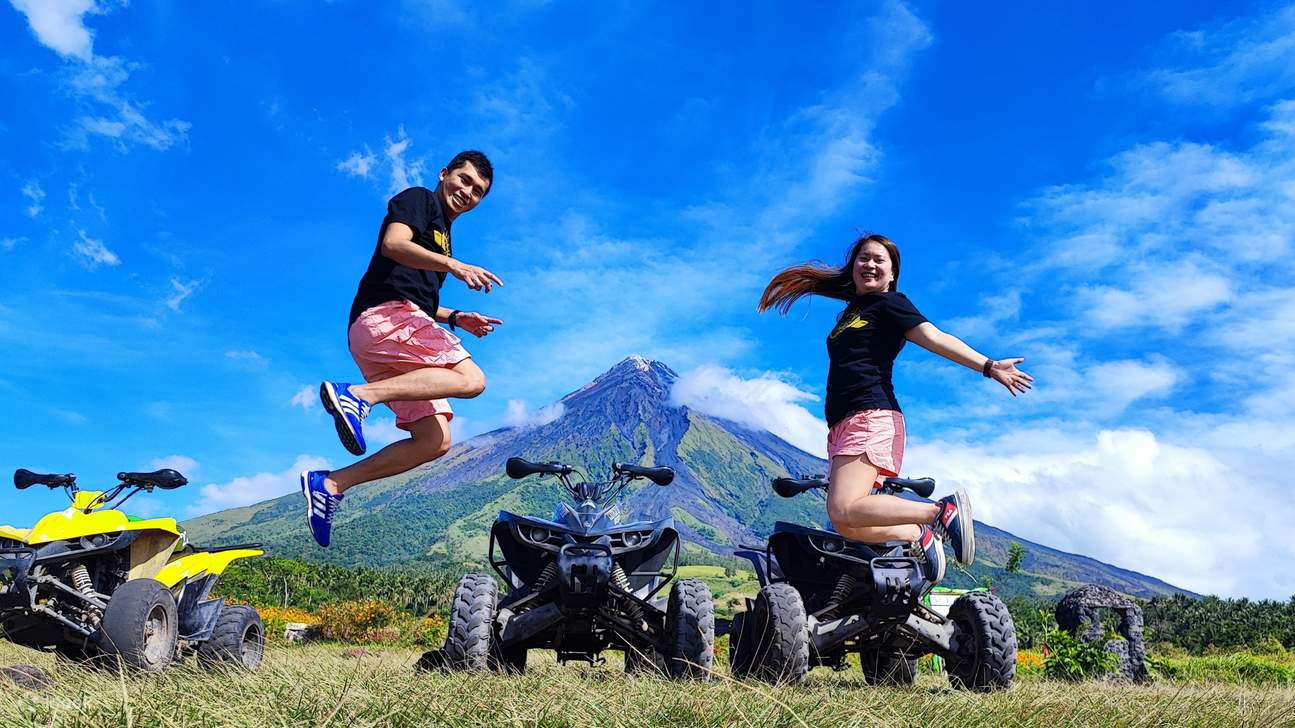 Mayon ATV Bicol Adventure in Albay with Roundtrip Private Shuttle ...