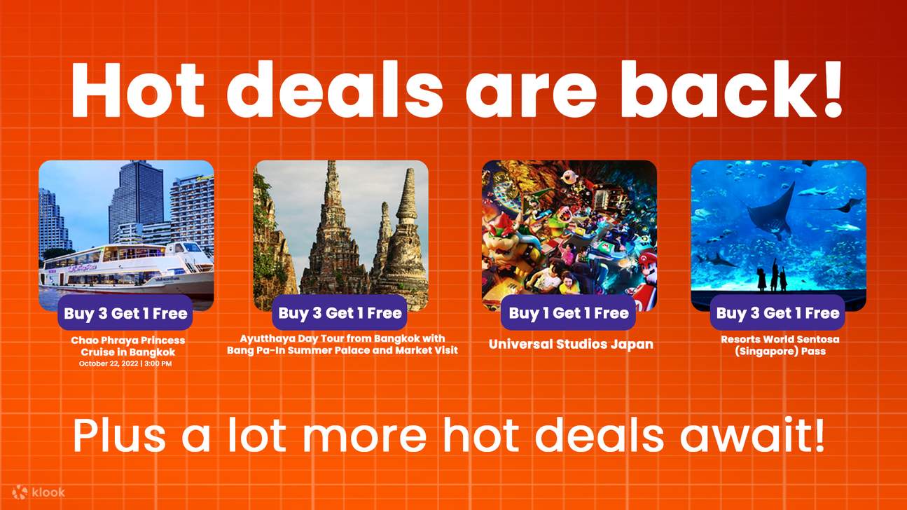 Tiket Masuk Klook Travel Fest di Manila - Klook Indonesia