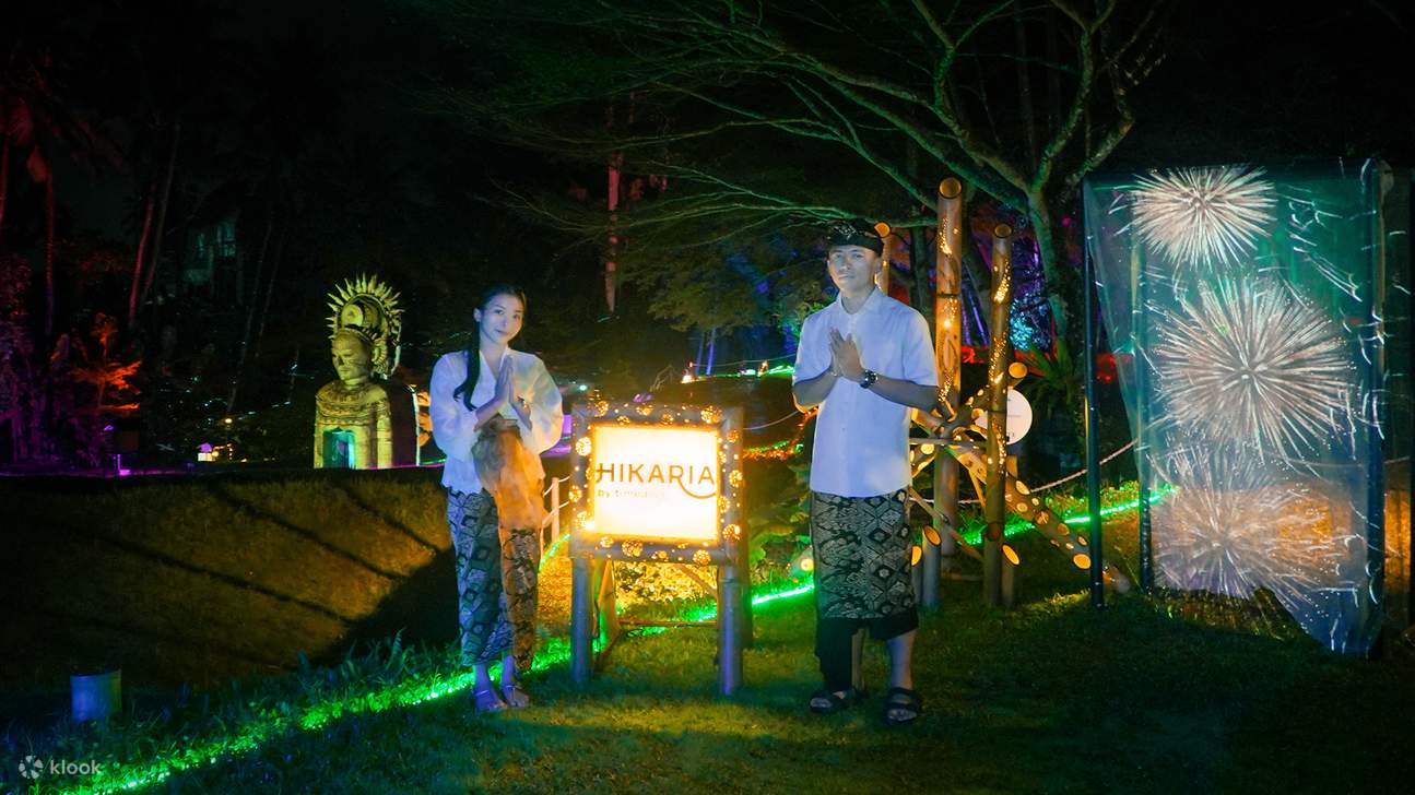 Hikaria: El Primer Paseo Nocturno Inmersivo de Bali en Ubud - Klook España