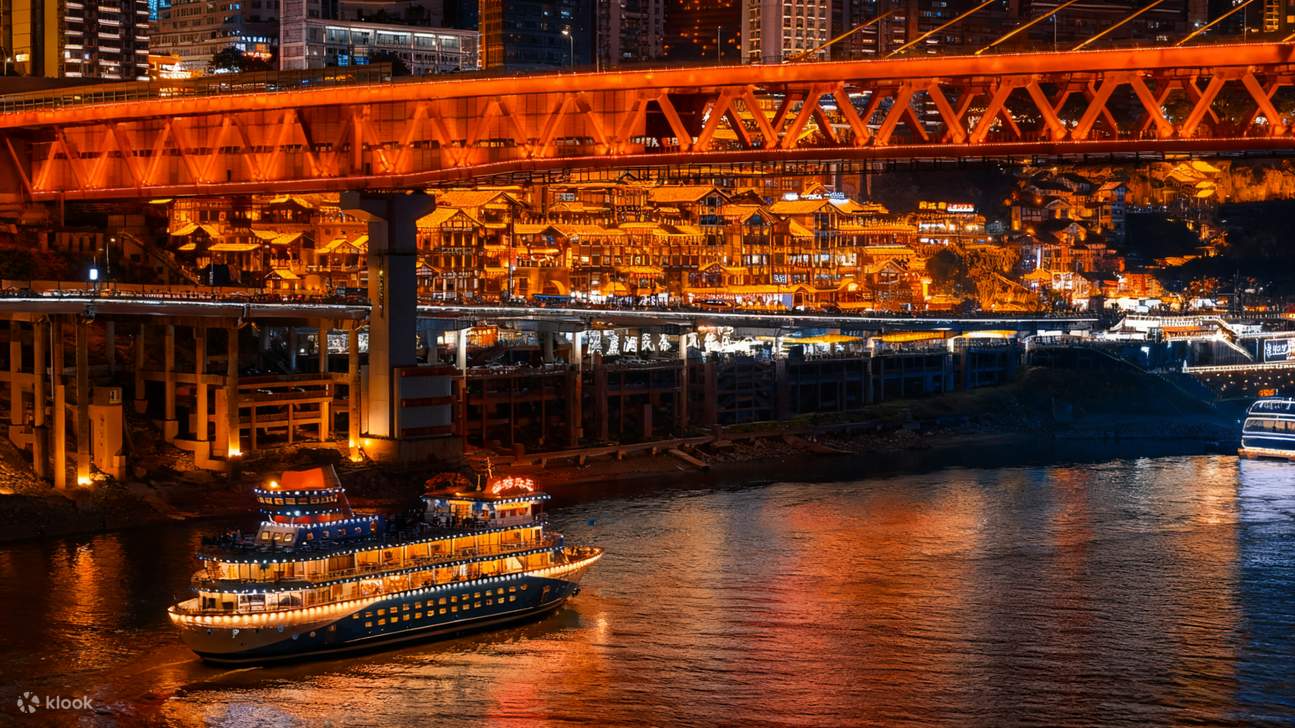 Chongqing Two Rivers Tour • Jinbi Series Ferry Tickets - Klook