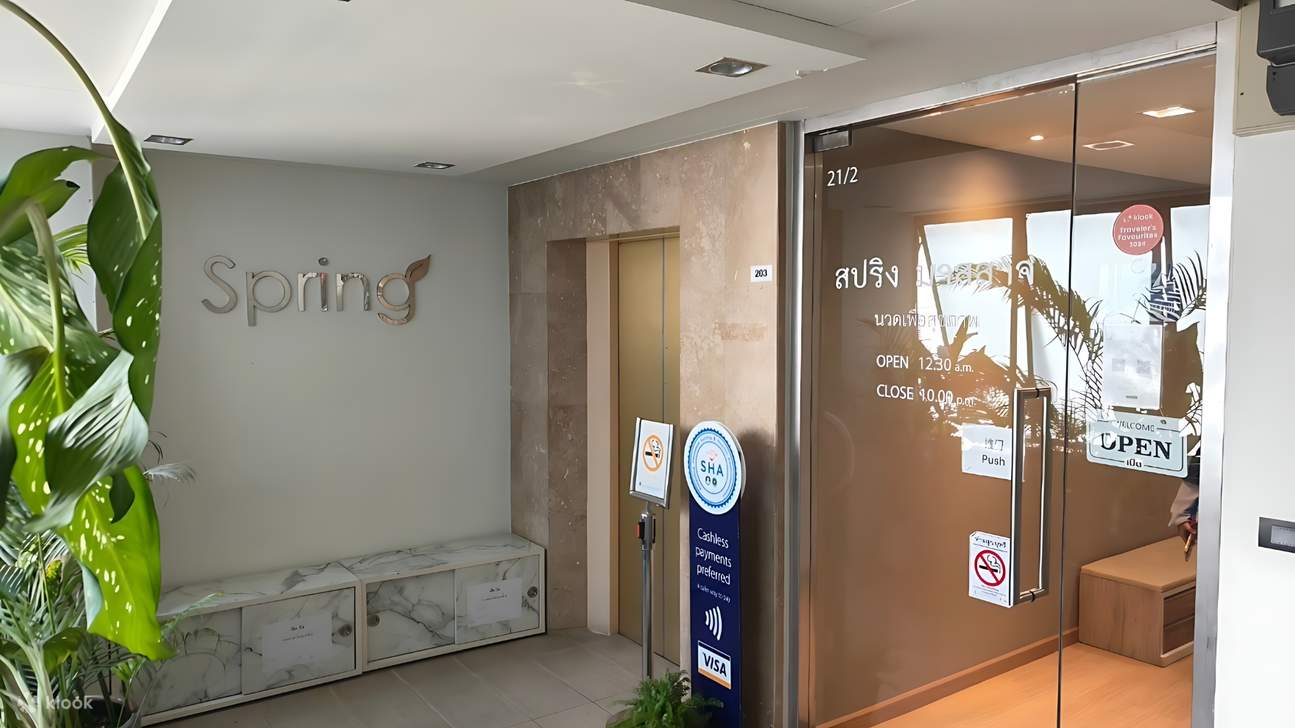 泰国曼谷spring Massage And Spa 抓龙筋按摩 Klook客路