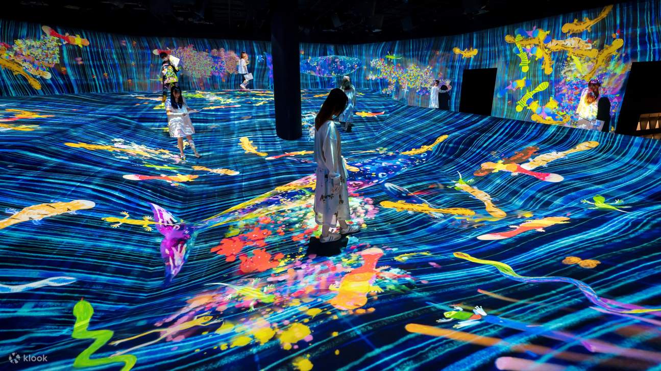 teamLab Future Park and Animals of Flowers, Symbiotic Lives Sapporo ...