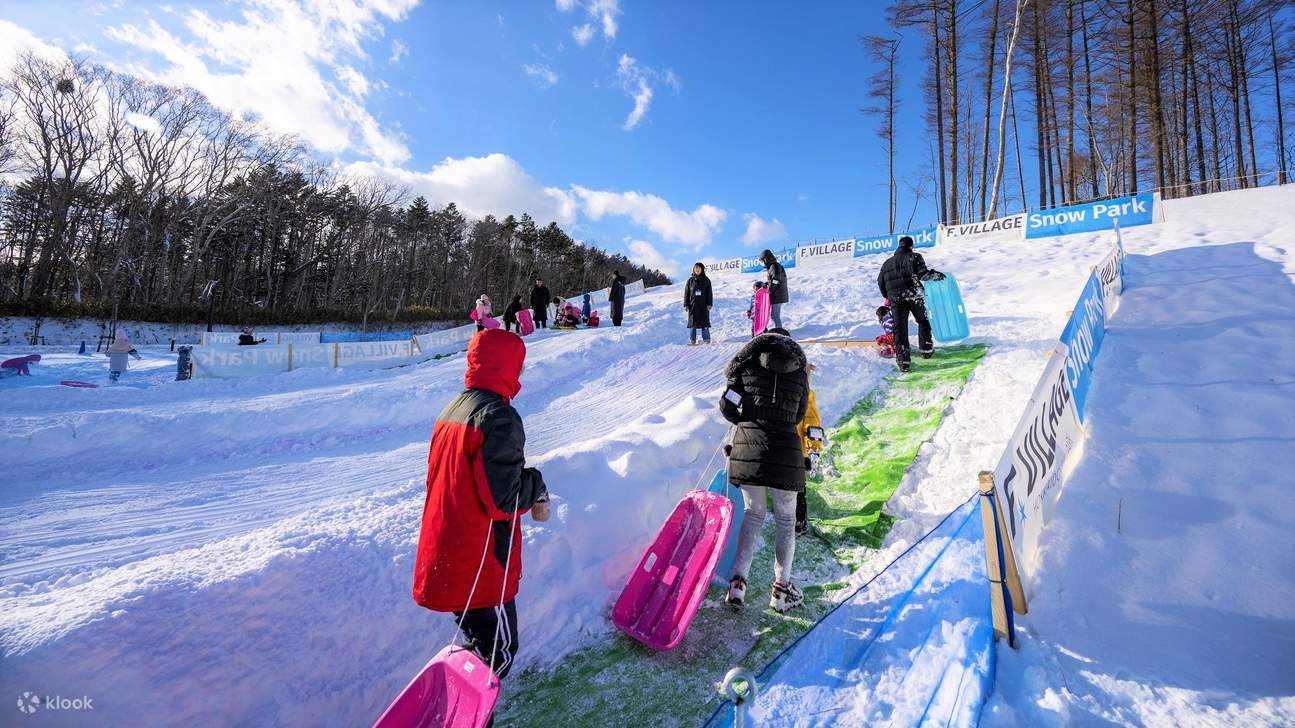 Snow Fun and First Ski or Snowboard at Hokkaido F VILLAGE - Klook