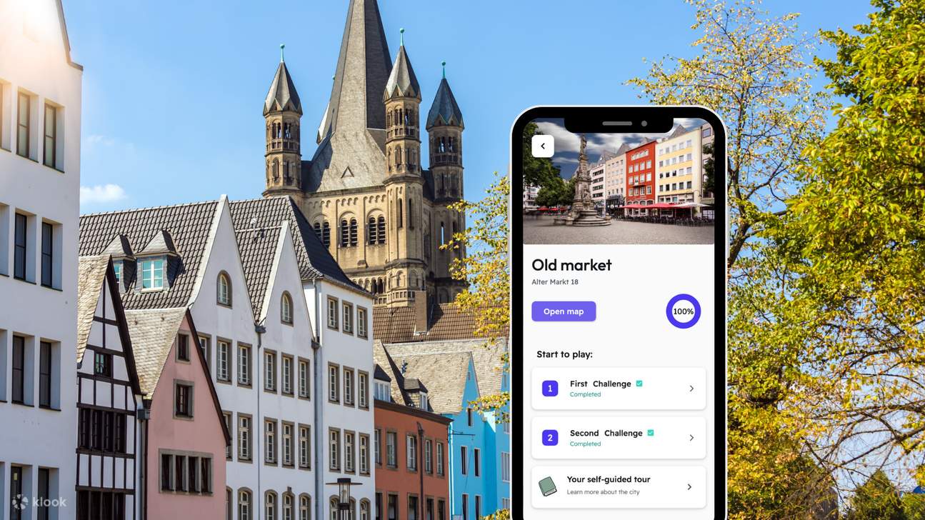 Cologne Exploration Game and City Tour on your Phone - Klook Philippines