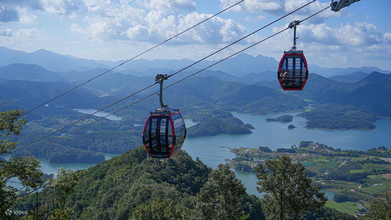 Chungju Lake Cruise, Cable Car & Cave Kayak Day Tour from Seoul - Klook ...