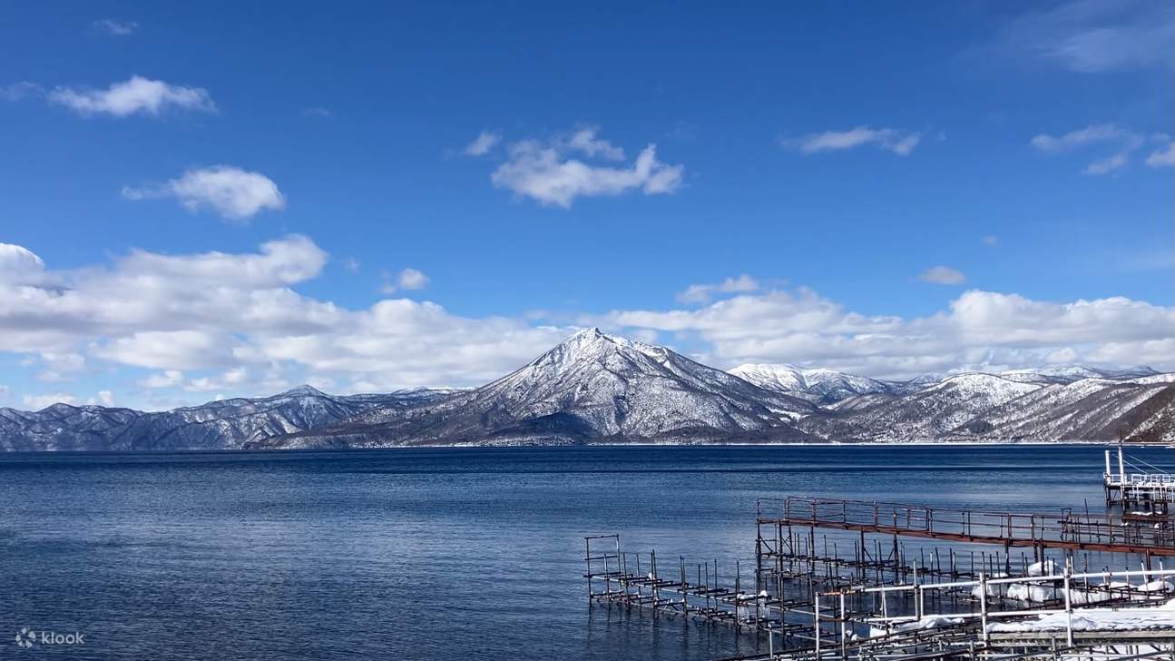 Lake Shikotsu Ice Wave Festival & Hoshino Tomamu Ice Village Day Trip ...