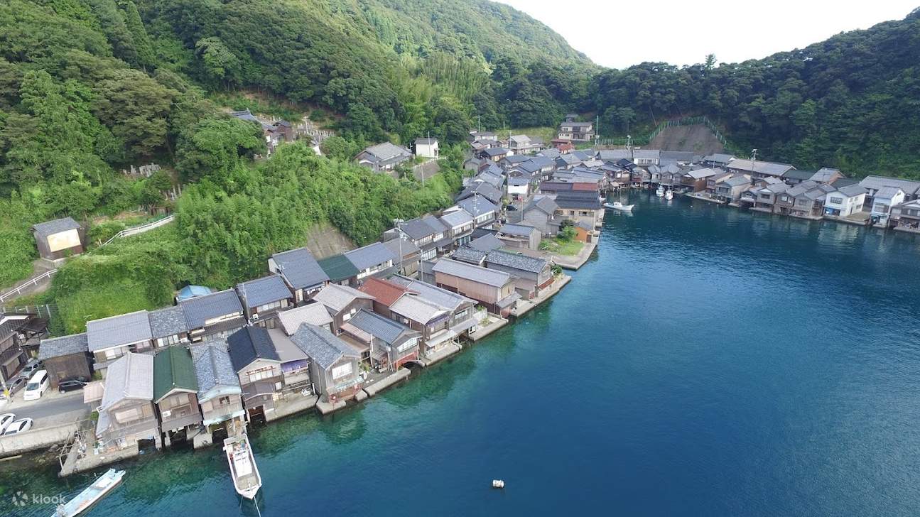 Amanohashidate of Japan's Three Great Views, Ine Funaya (Boathouses ...