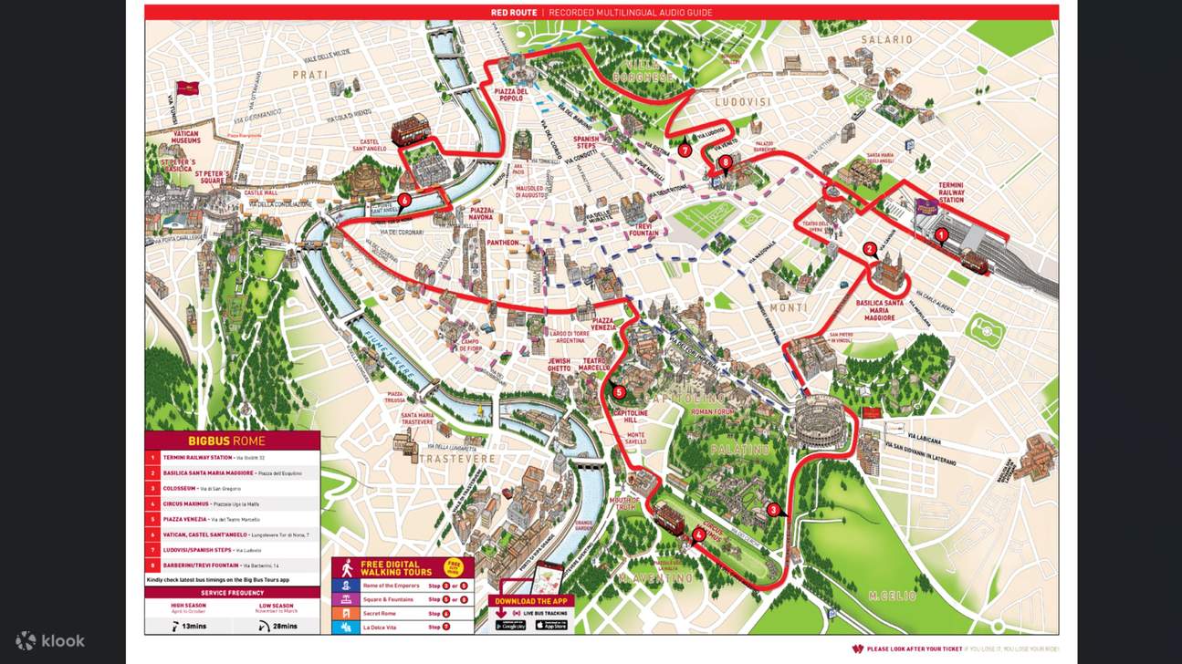 Rome Essential City Bundle: Vatican Museums & Rome Hop-On Hop-Off Bus ...
