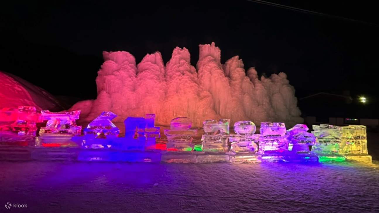 Cheongyang Alps Village Ice Fountain Festival Day Tour - Klook