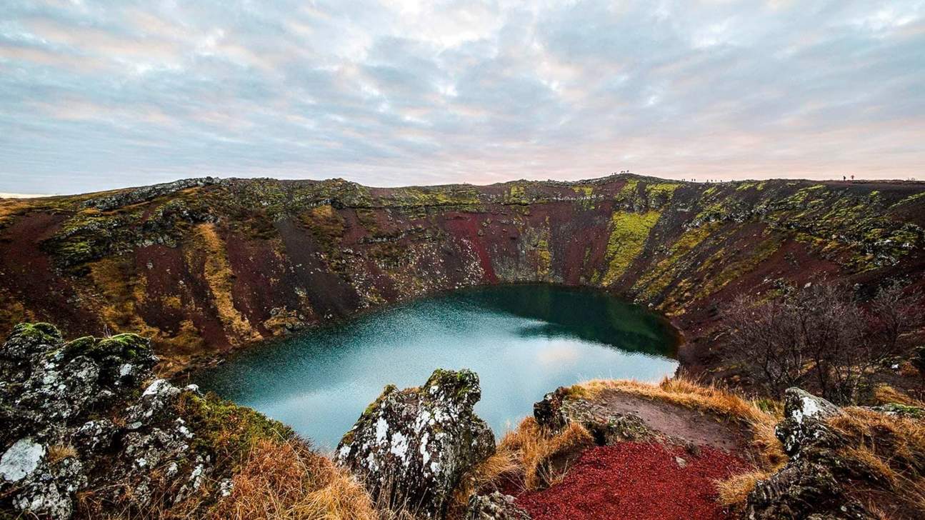 Golden Circle, Bruarfoss & Kerid Volcanic crater from Reykjavik - Klook ...