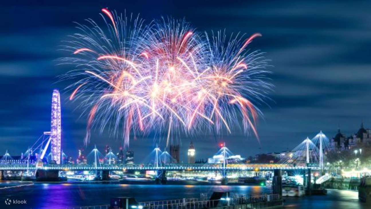New Year's Eve fireworks cruise on The Thames in London - Klook United ...
