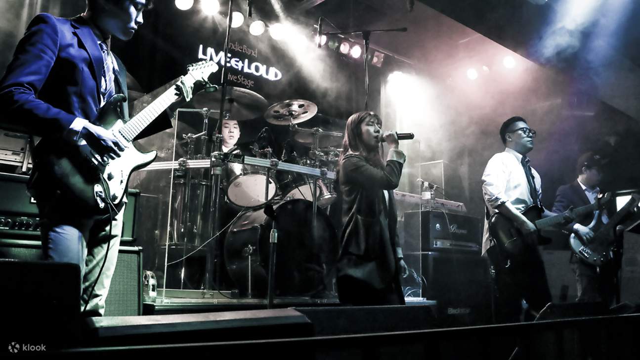 Live & Loud: Live Rock Stage Ticket in Hongdae - Klook