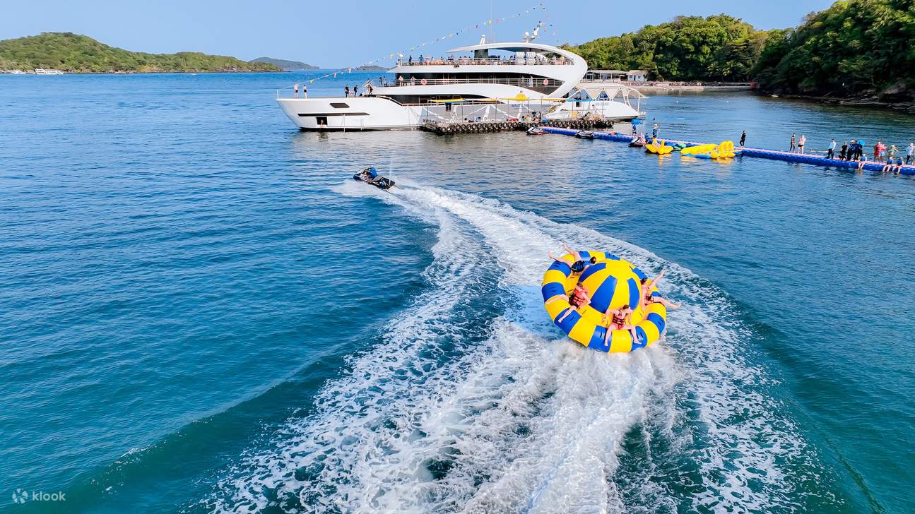 Experience Sea Sports at Nautilus Namaste Cruise + Speed boat transf ...