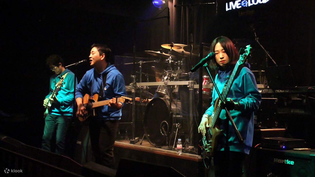 Live & Loud: Live Rock Stage Ticket in Hongdae - Klook India
