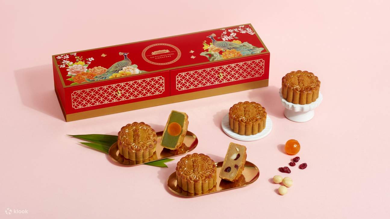 The Fullerton Cake Boutique Mid-Autumn Mooncakes - 클룩 Klook 한국
