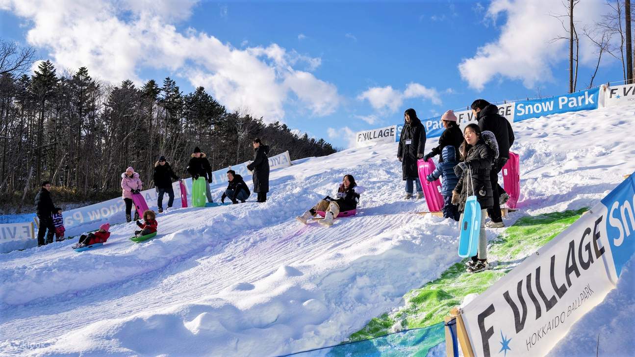 Hokkaido Snow Playing in Ballpark Outlet Shopping One Day Tour - Klook ...