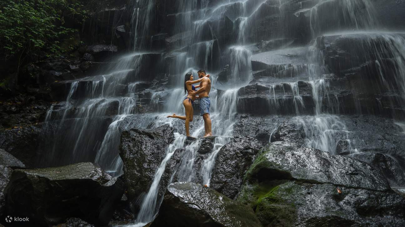 Ubud Jungle Club, Mount Batur Jeep, and Waterfall Tour Land Tour - Klook