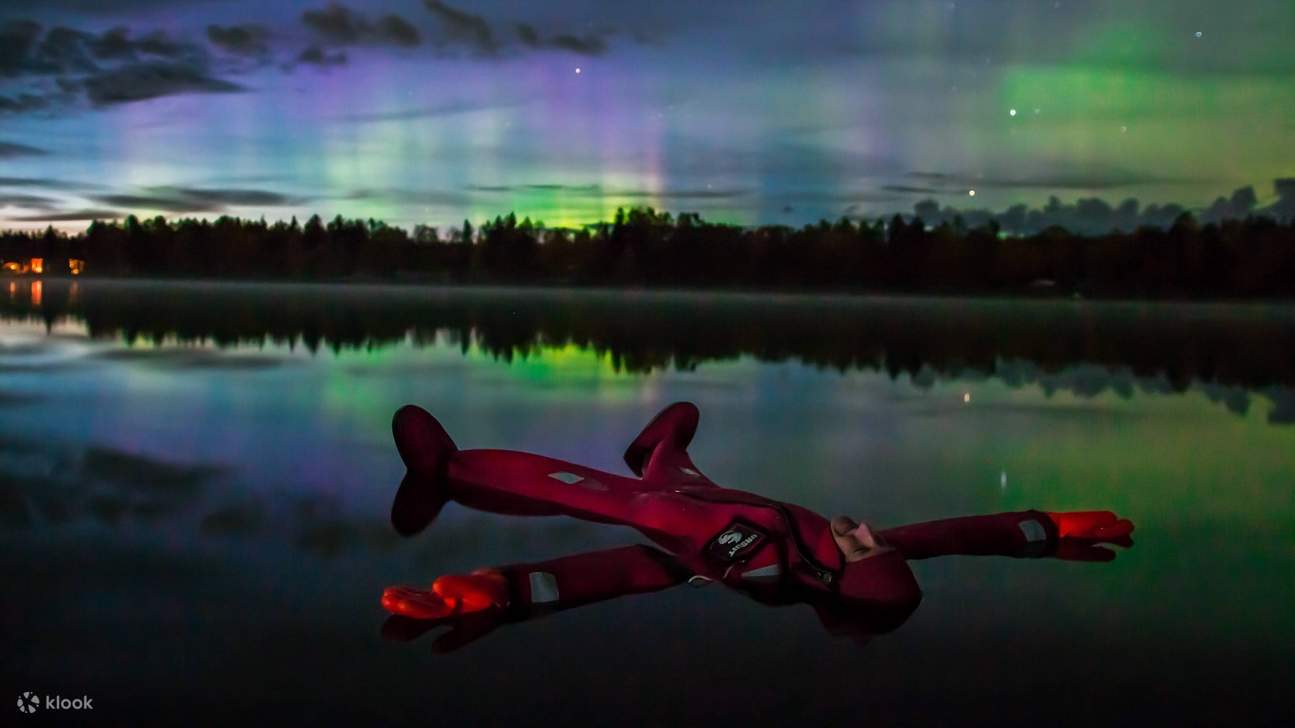 Aurora ice floating in Rovaniemi - Klook Philippines