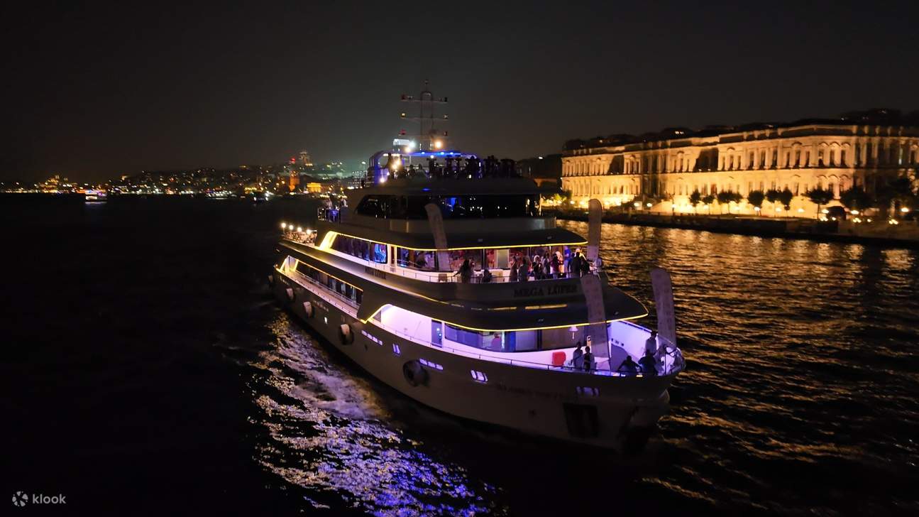 Mega Lufer Bosphorus Dinner Cruise and Show W/ Private Table - Klook