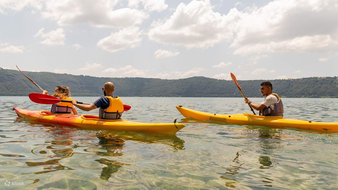 Kayak tour with wine and food experience in Castel Gandolfo - Klook ...