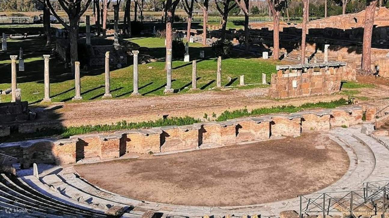 Archaeological Park of Ostia Antica ticket with shuttle service in Rome ...