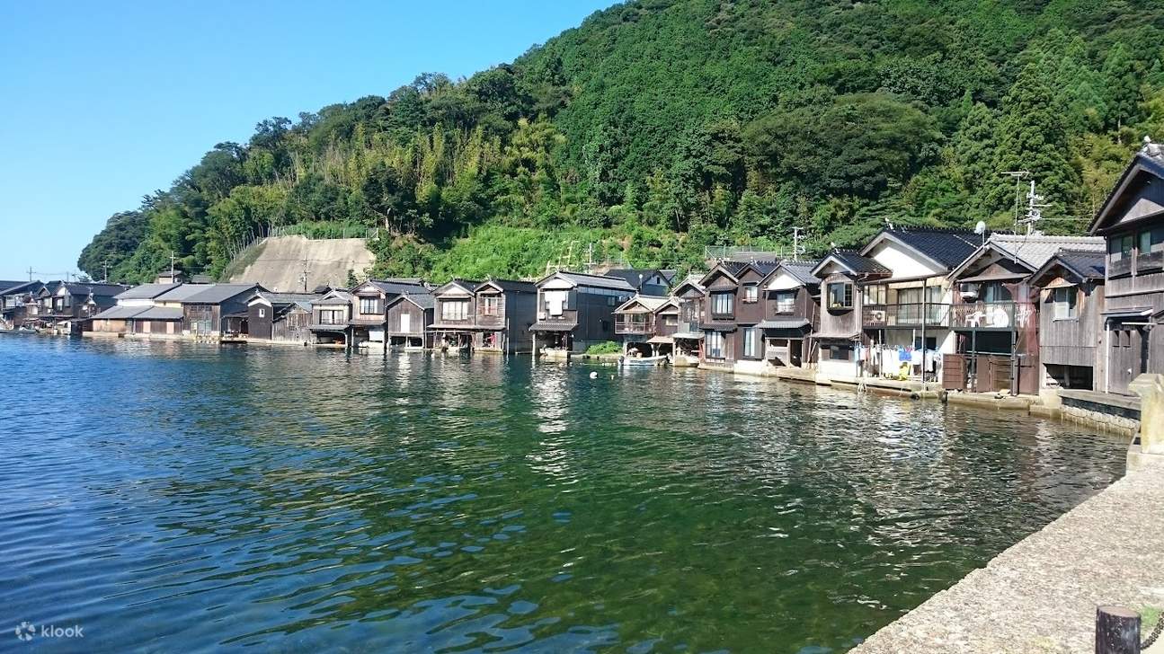 Amanohashidate of Japan's Three Great Views, Ine Funaya (Boathouses ...