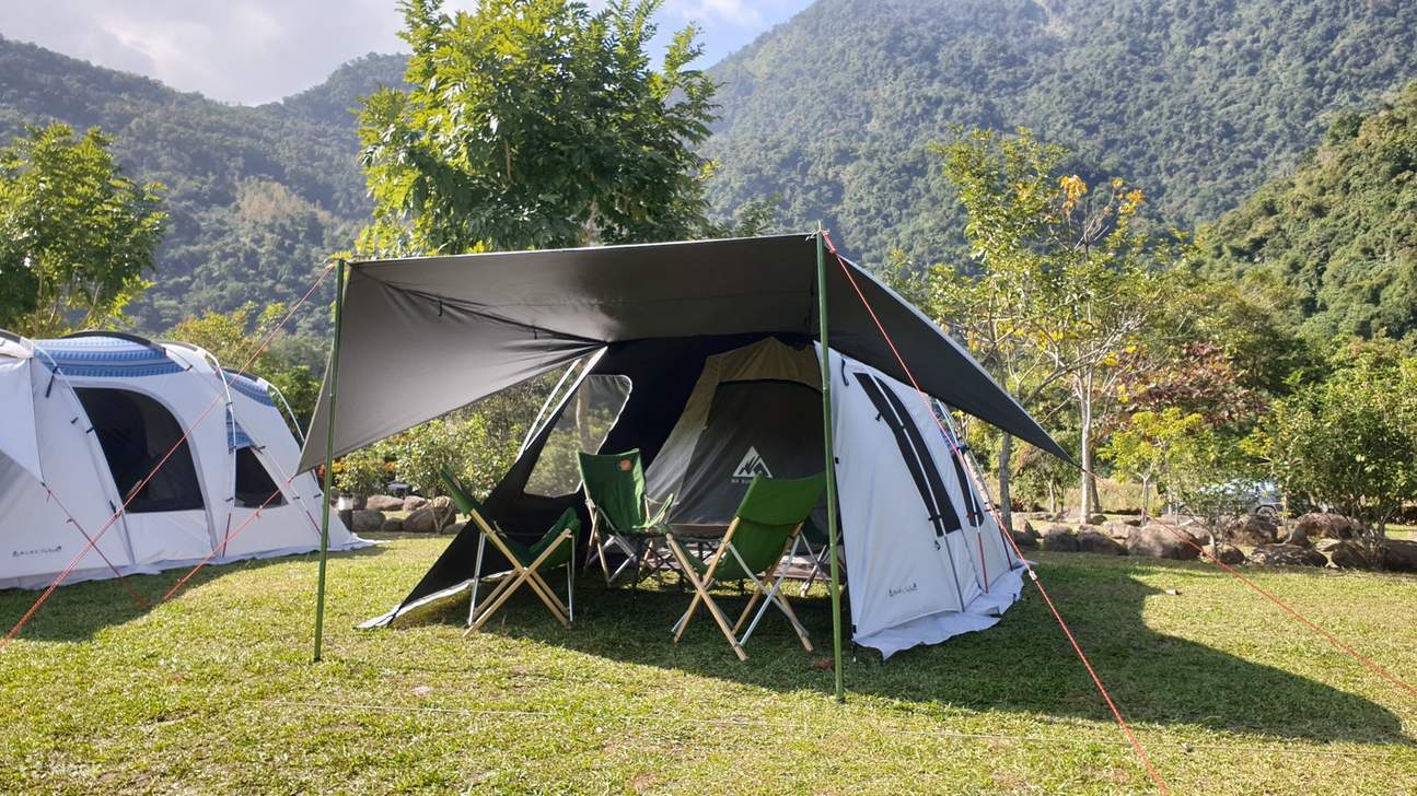 Yilan｜Nashan Nagu｜Camping van. Atayal totem tent camping empty-handed ...