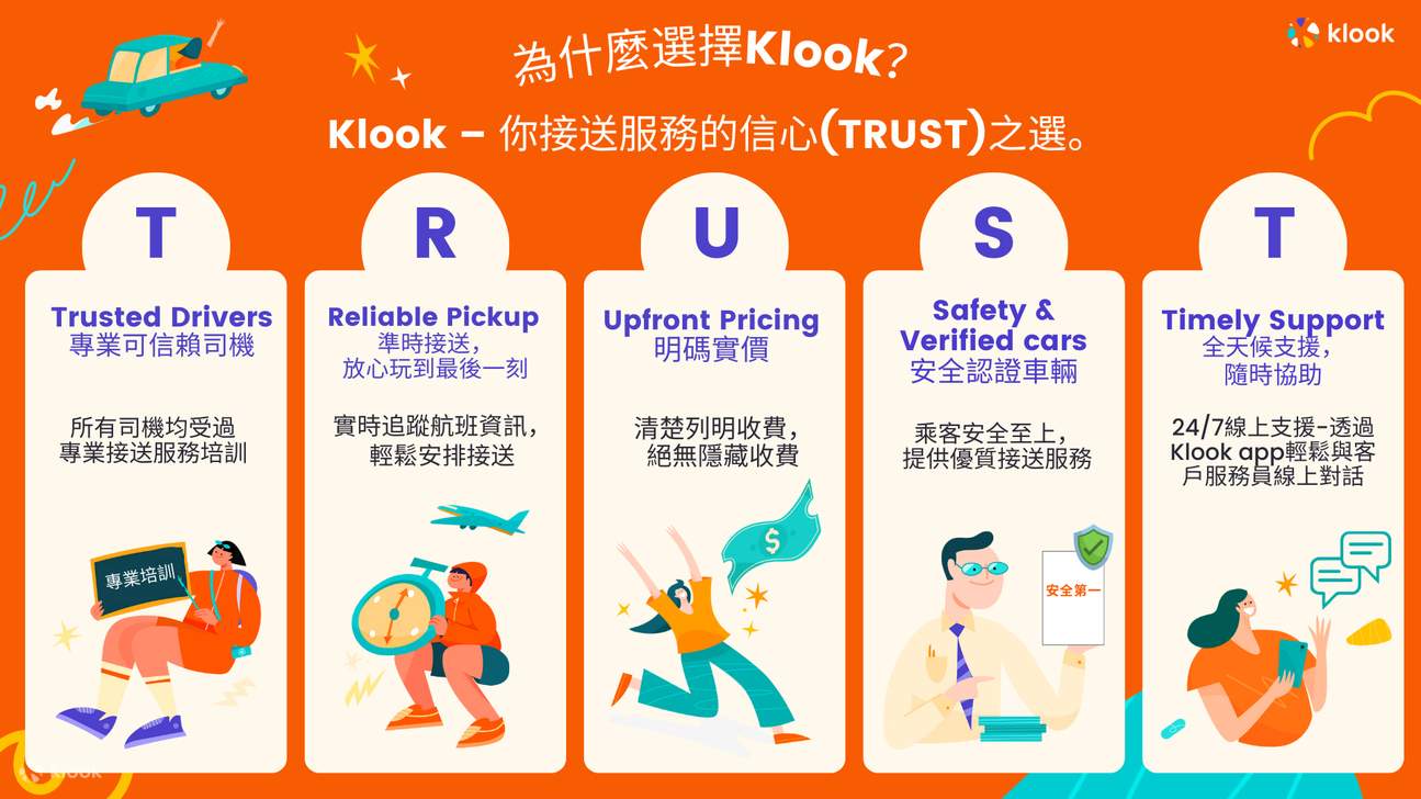包車遊覽 曼谷&周邊地區半日/一日遊 Klook 客路