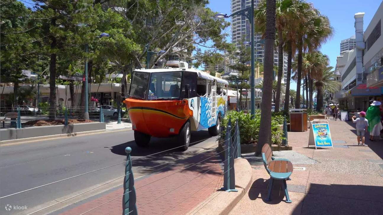 Quack'rDuck Cruise und Gold Coast nehmen an einer Tagestour teil ...