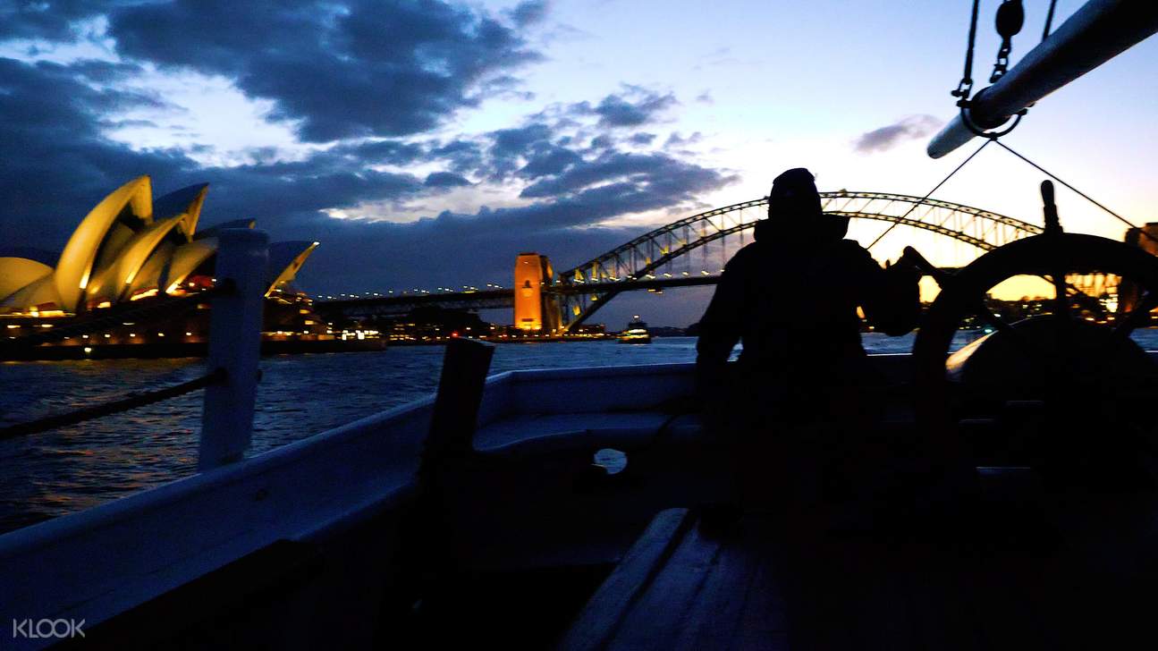 Tall Ship Dinner Cruise on Sydney Harbour with Optional Mast Climb ...