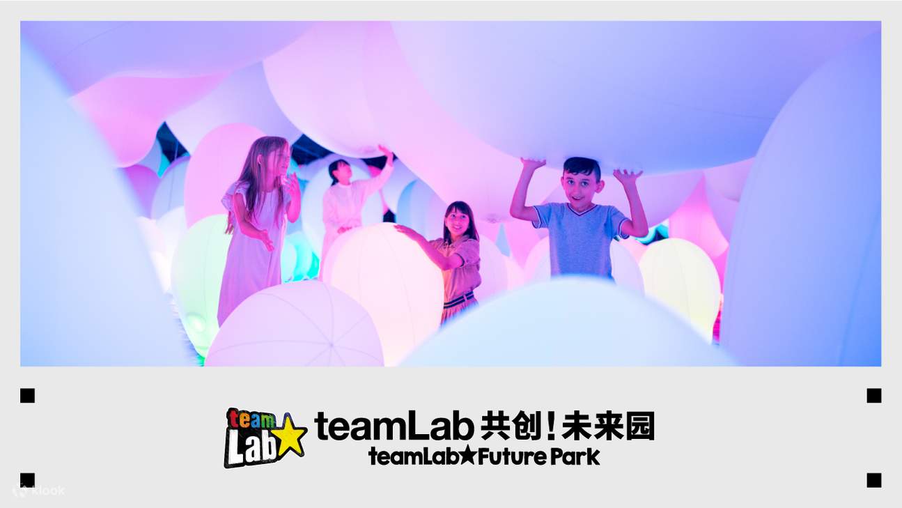 Shenzhen Teamlab co-creation! future exhibition - Klook Hong Kong