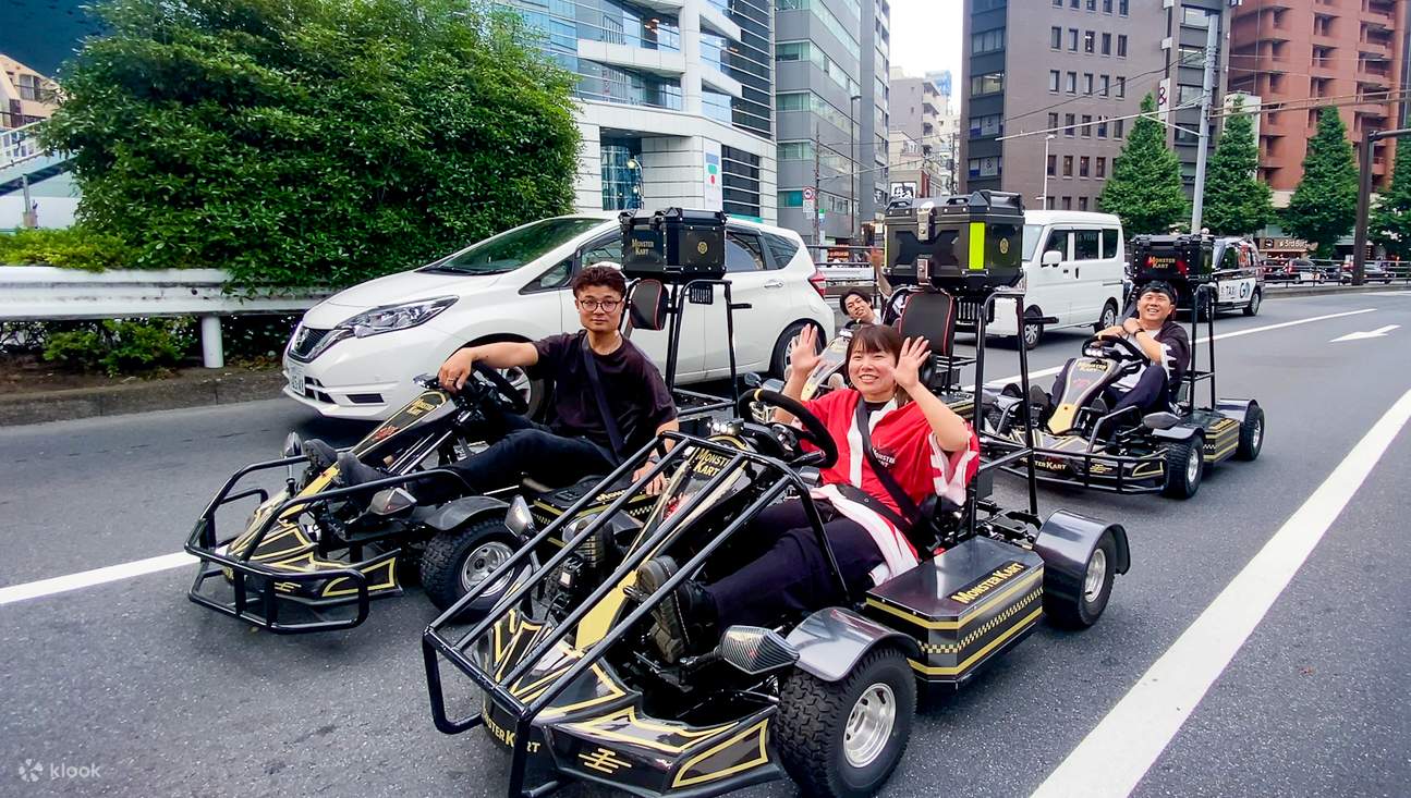 Monster Kart: Through Shibuya to Harajuku in an Original Kart! - Klook ...
