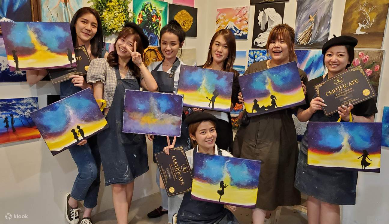 Kuala Lumpur Painting Class by Le Masterpiece - Klook États-Unis