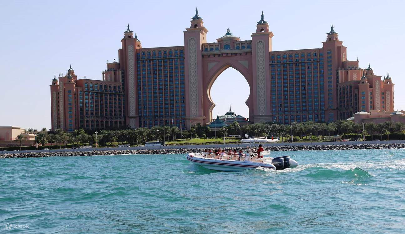 Dubai Marina Boat Ride Experience with Desert Safari Drive, UAE - Klook ...