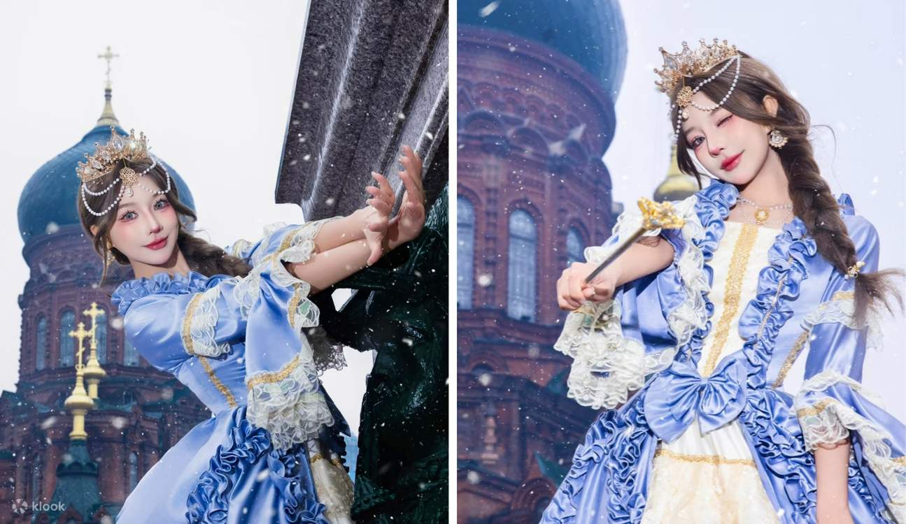 Northeast Harbin Russian Palace Style Costume Photoshoot Experience ...
