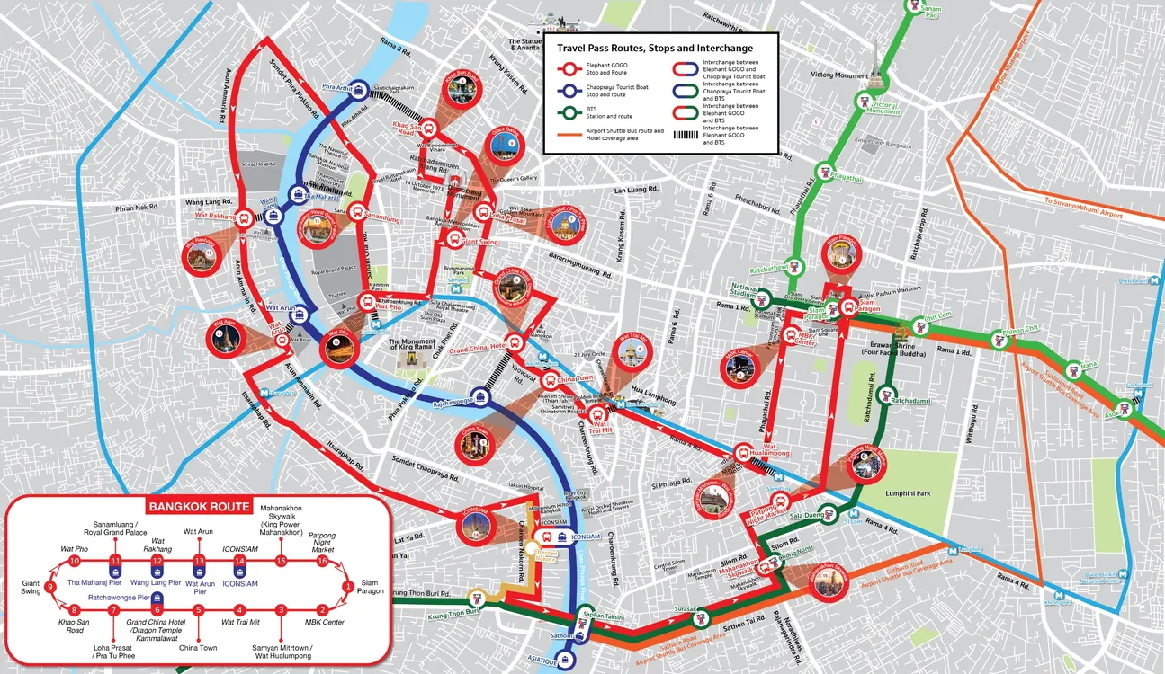 Bangkok Bus Routes, Map, Ticket, Fare & How to Take Bus
