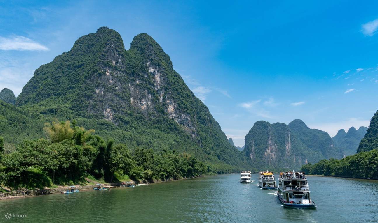 Tagestour zu den Höhepunkten des Yangshuo- und Li-Flusses mit Transfers ...