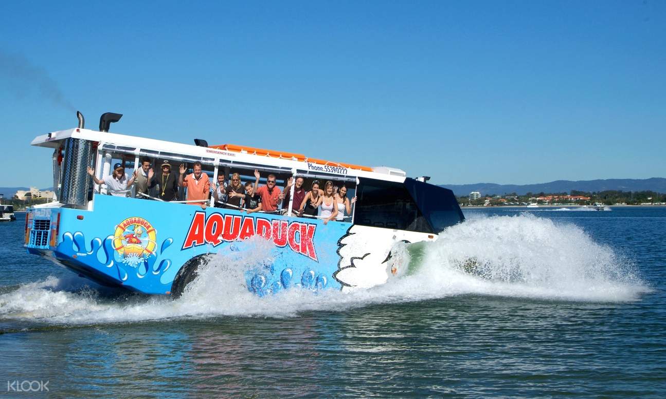 Aquaduck Combo Tour with Mount Tamborine or Natural Bridge Springbrook ...