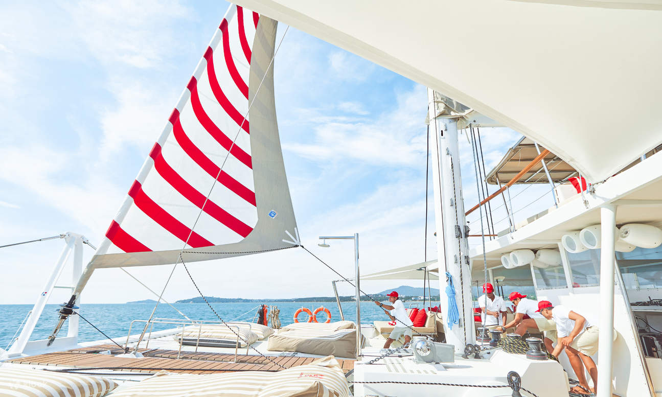 Phuket: Sailing Yacht Island Hopping & Party Full-Day Cruise - Klook