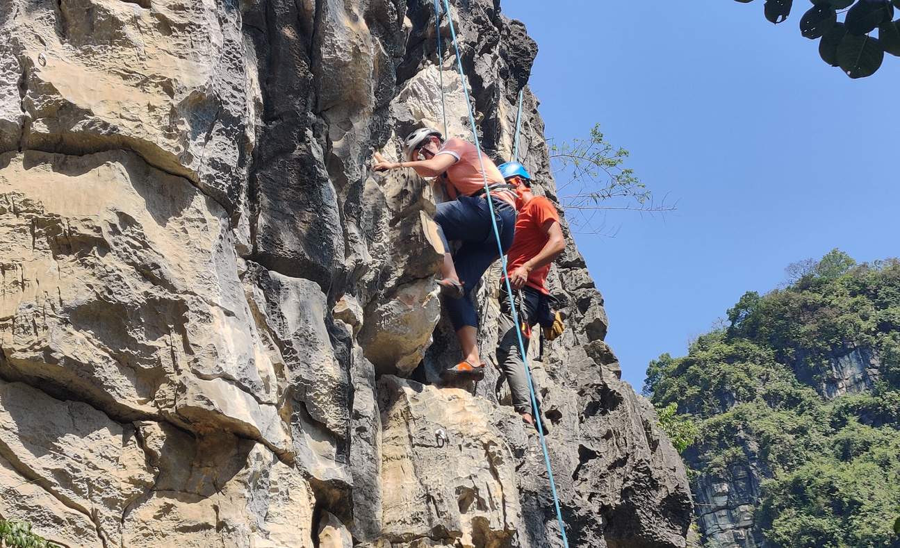 Yangshuo Outdoor Yulong River Cycling and Rock Climbing Day Tour ...