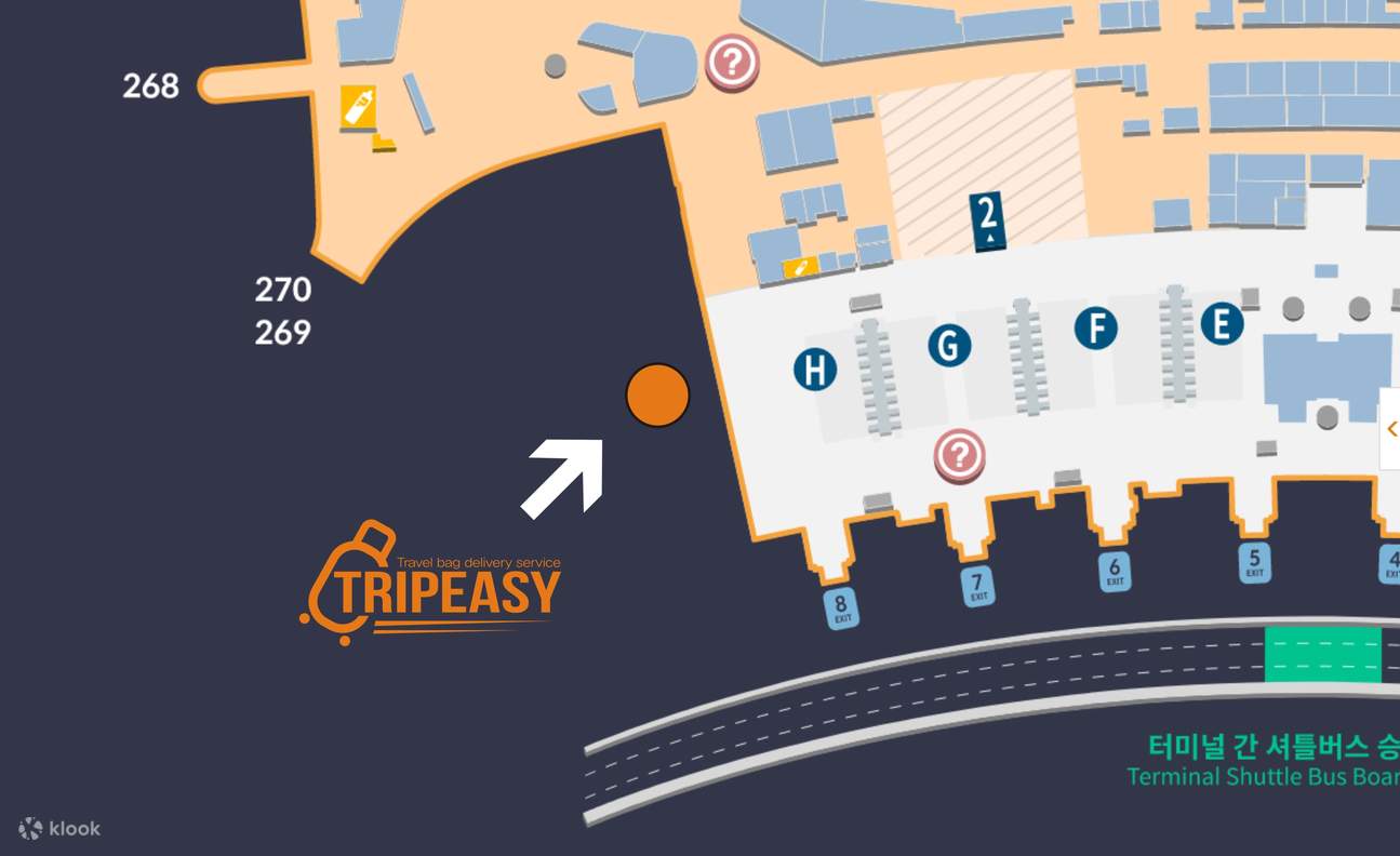 Servicios de equipaje del Aeropuerto Internacional de Incheon (ICN ...