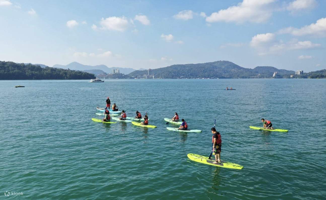 Perahu Listrik Air Danau Nantou Sun Moon・Kano・Sepeda Air - Klook Indonesia