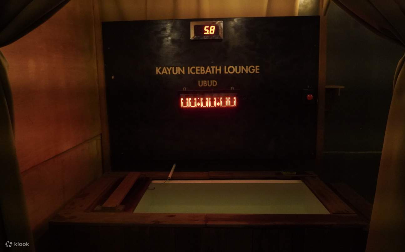 Kayun Icebath Lounge Experience in Ubud - Klook The Bahamas