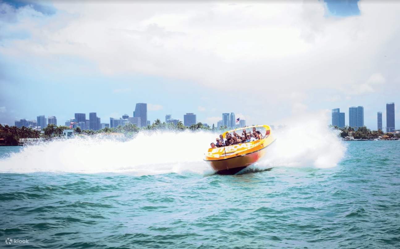 Take the Jet Boat Miami with a Go Miami pass - Klook