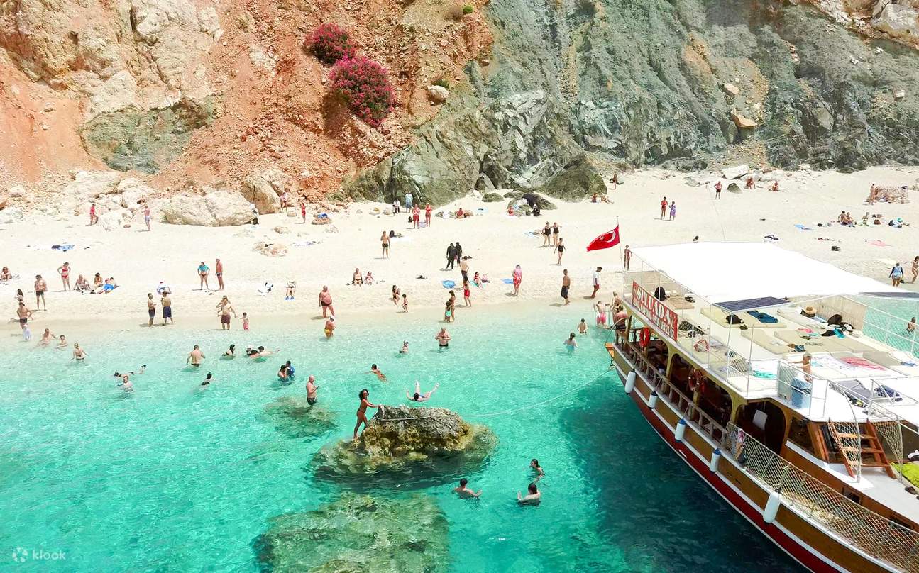 Dari Antalya: Suluada Island Nature One Day Boat Trip dengan Makan ...