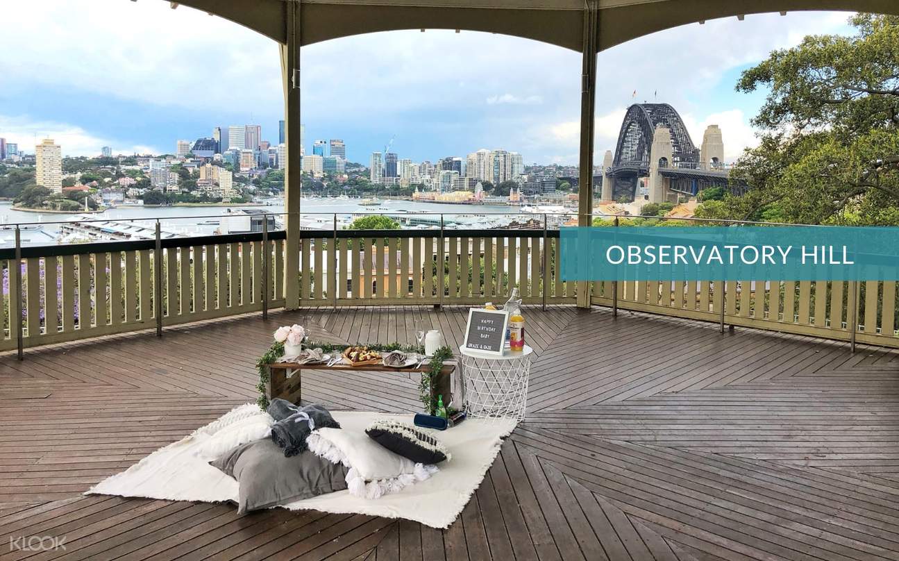 Observatory Hill Private Luxury Picnic Experience in Sydney - Klook