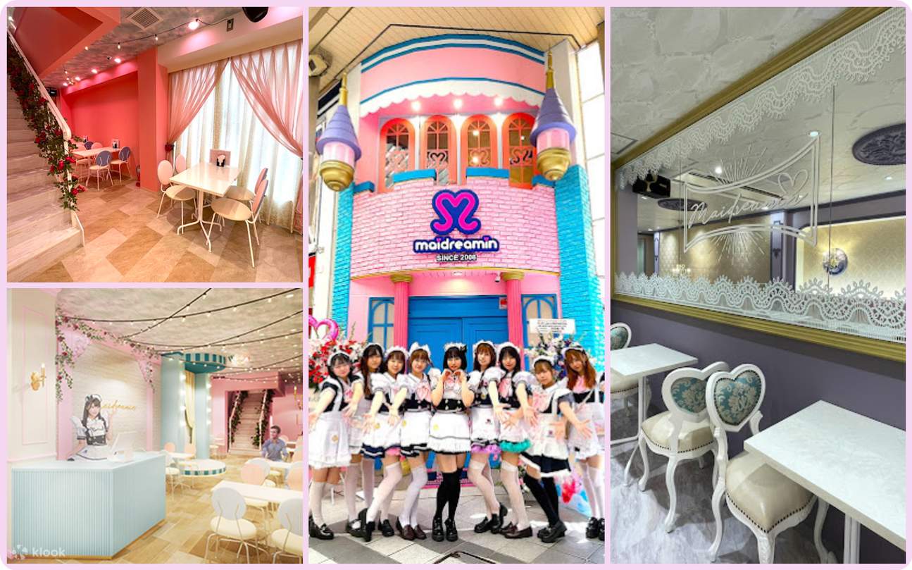 Maid cafe experience Maidreamin (3 Nagoya stores) - Klook
