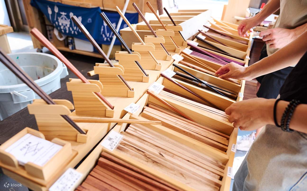 Kyoto Arashiyama Chopstick Making Workshop - Klook Hong Kong