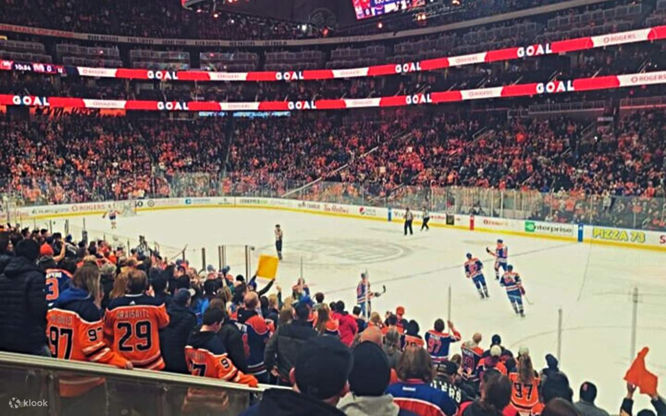 Match de hockey sur glace des Oilers d'Edmonton au Rogers Place - Klook ...